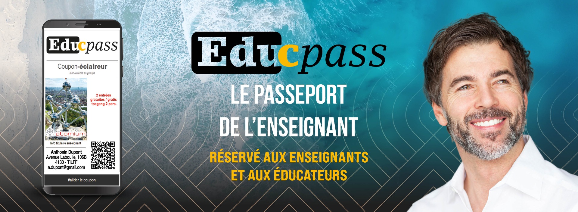 Educpass - Passeport pour les enseignants et les éducateurs FR et NL